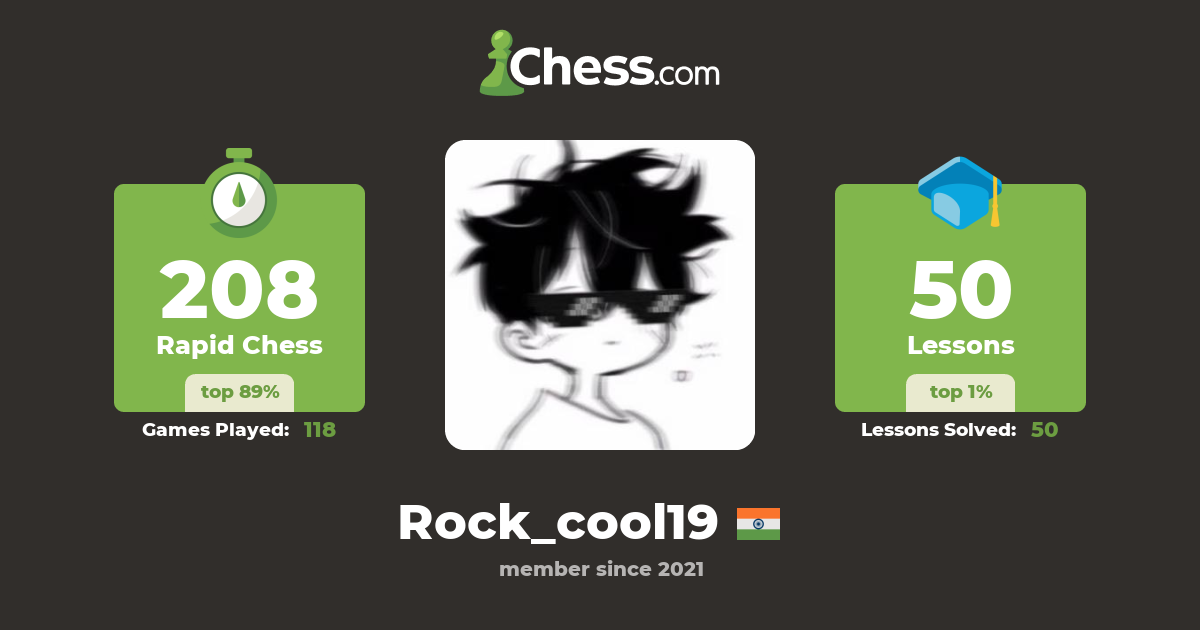 Sumit rock'cool (Rock_cool19) - Chess Profile - Chess.com