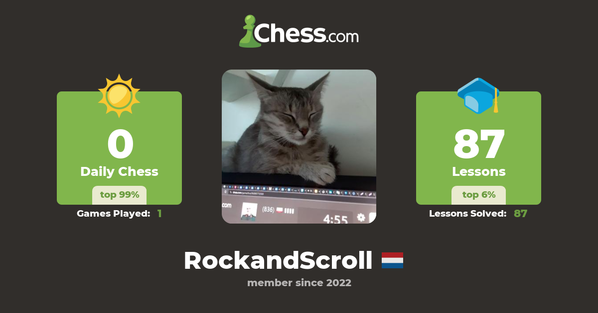 RockandScroll - Chess Profile - Chess.com