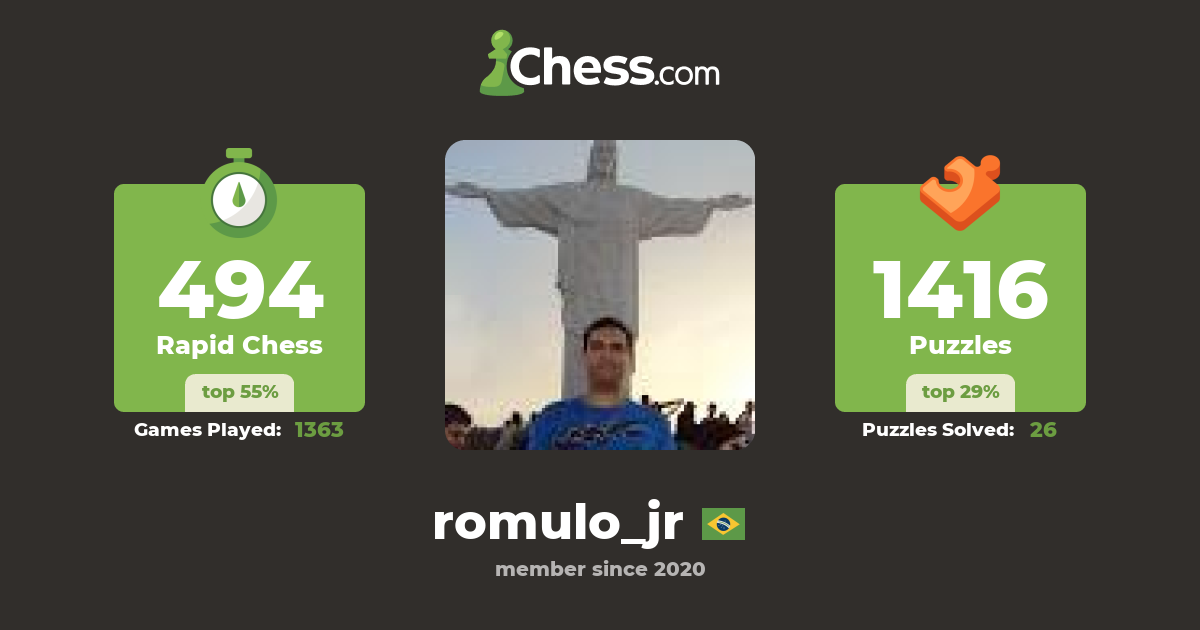 romulo jr (romulo_jr) - Chess Profile - Chess.com