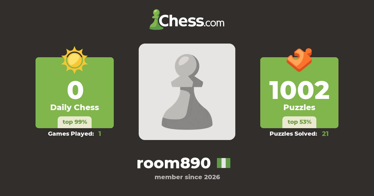 room890 - Chess Profile - Chess.com