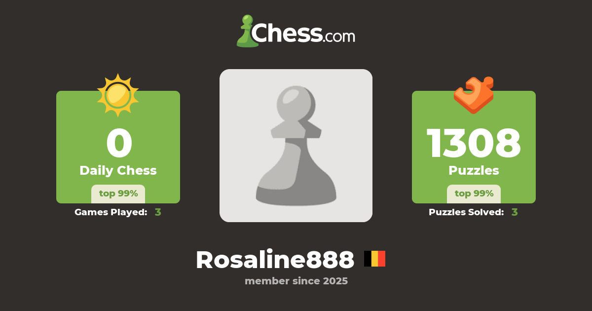 Rosaline888 - Chess Profile - Chess.com