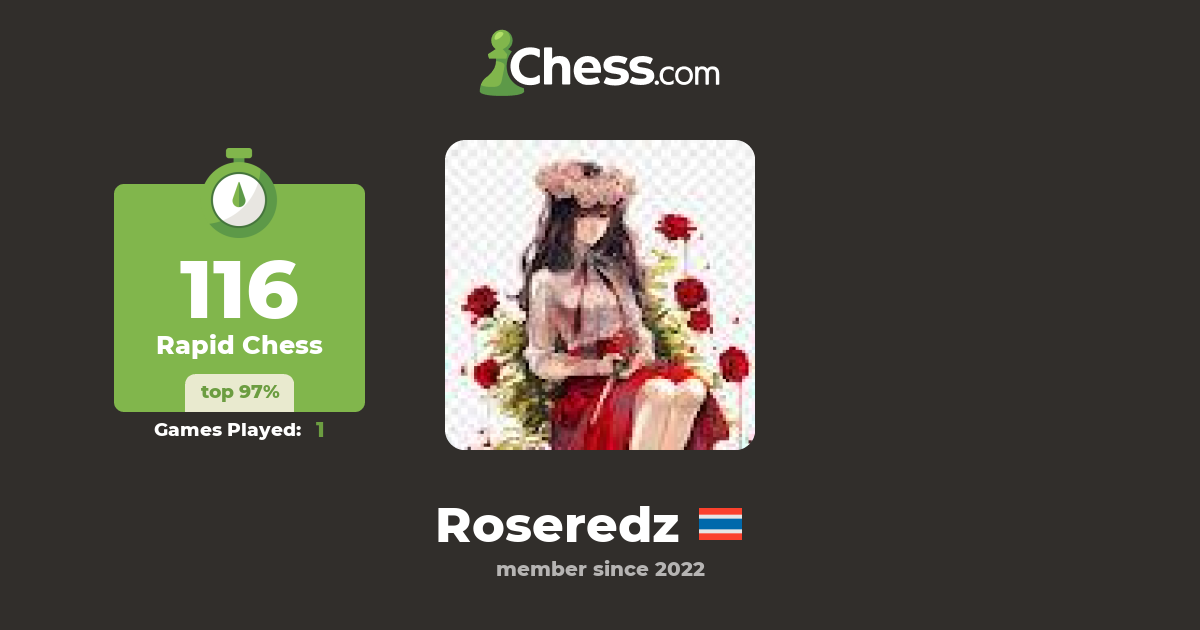 AtlantiS RoseRed (Roseredz) - Chess Profile - Chess.com