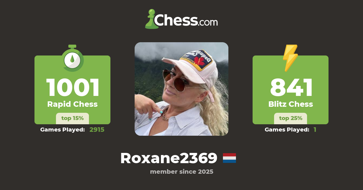Roxane (Roxane2369) - Chess Profile - Chess.com