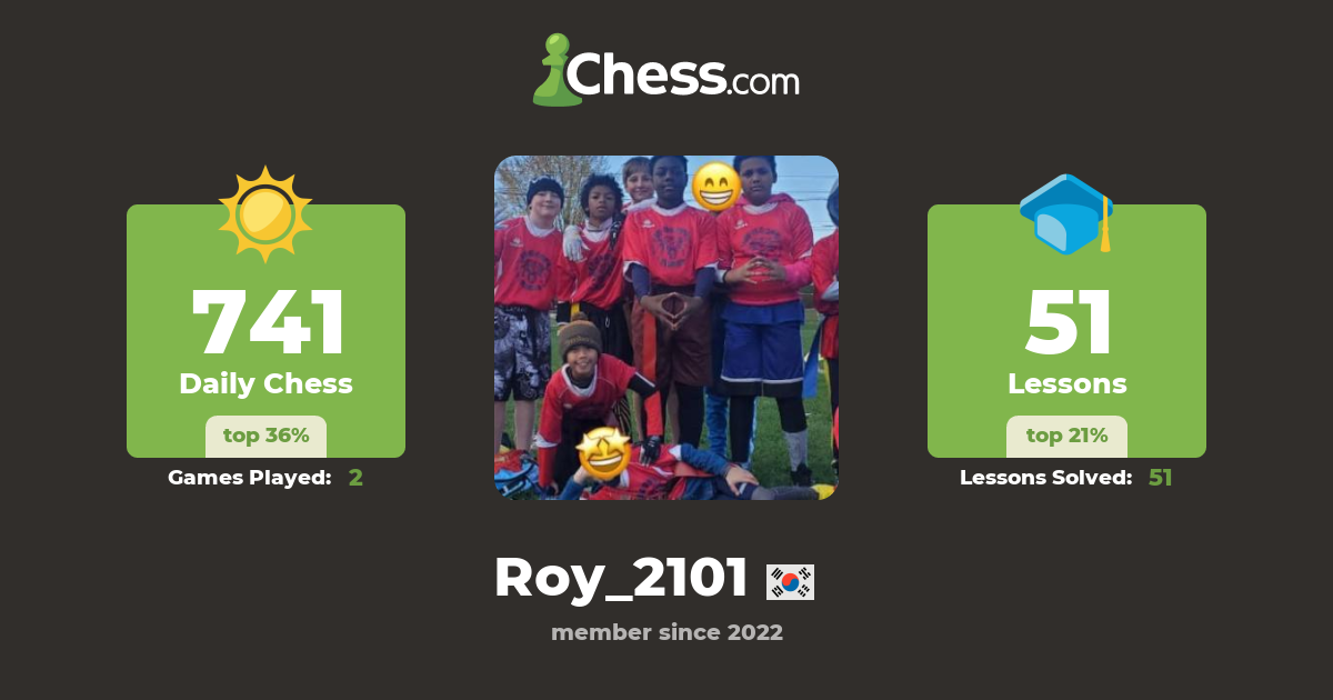 Roy_2101 - Chess Profile - Chess.com