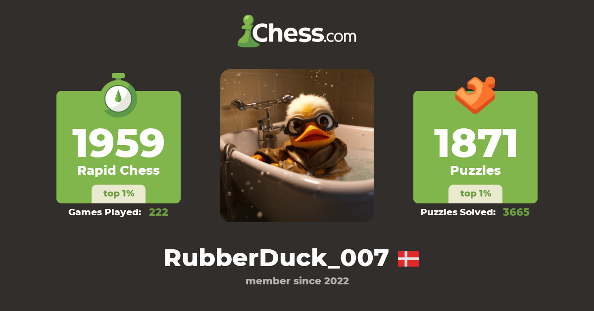 Lasse Sommer (RubberDuck_007) - Chess Profile - Chess.com