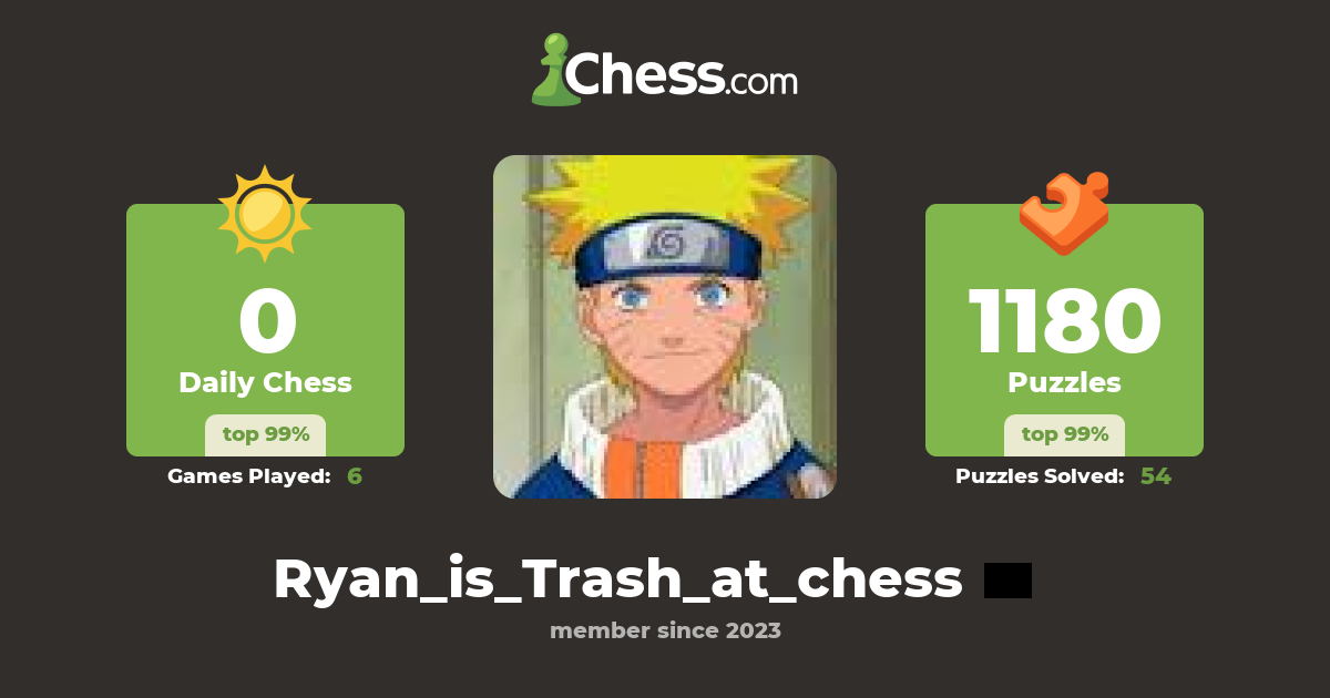 Ryan _YT (Ryan_is_Trash_at_chess) - Chess Profile - Chess.com
