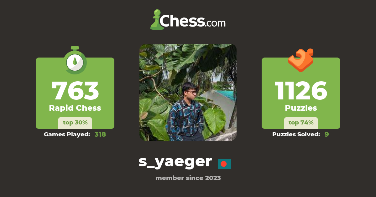 s_yaeger - Chess Profile - Chess.com