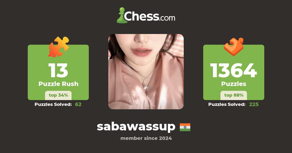 SABA (sabawassup) - Chess Profile - Chess.com