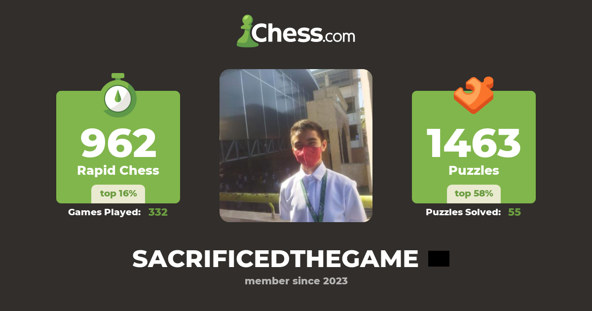 SACRIFICEDTHEGAME - Chess Profile - Chess.com