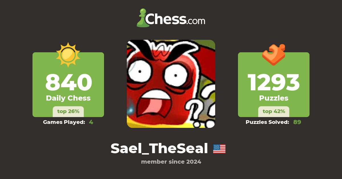 Sael_TheSeal - Chess Profile - Chess.com