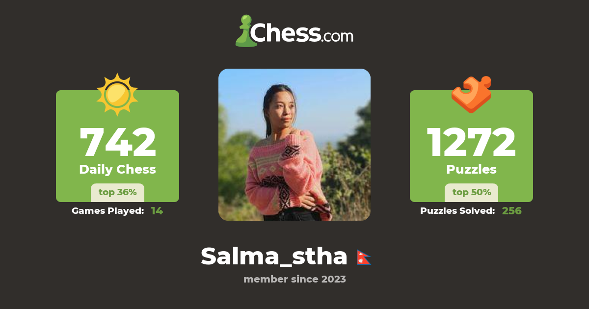 Salma_stha - Chess Profile - Chess.com