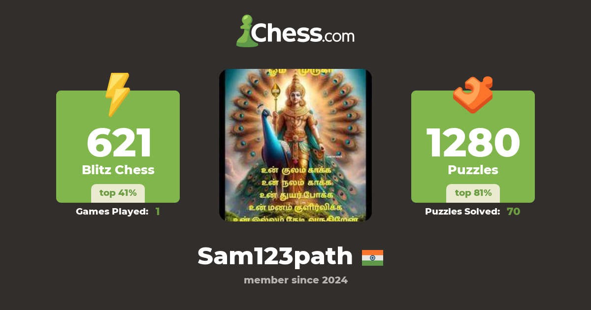 Sam123path - Chess Profile - Chess.com