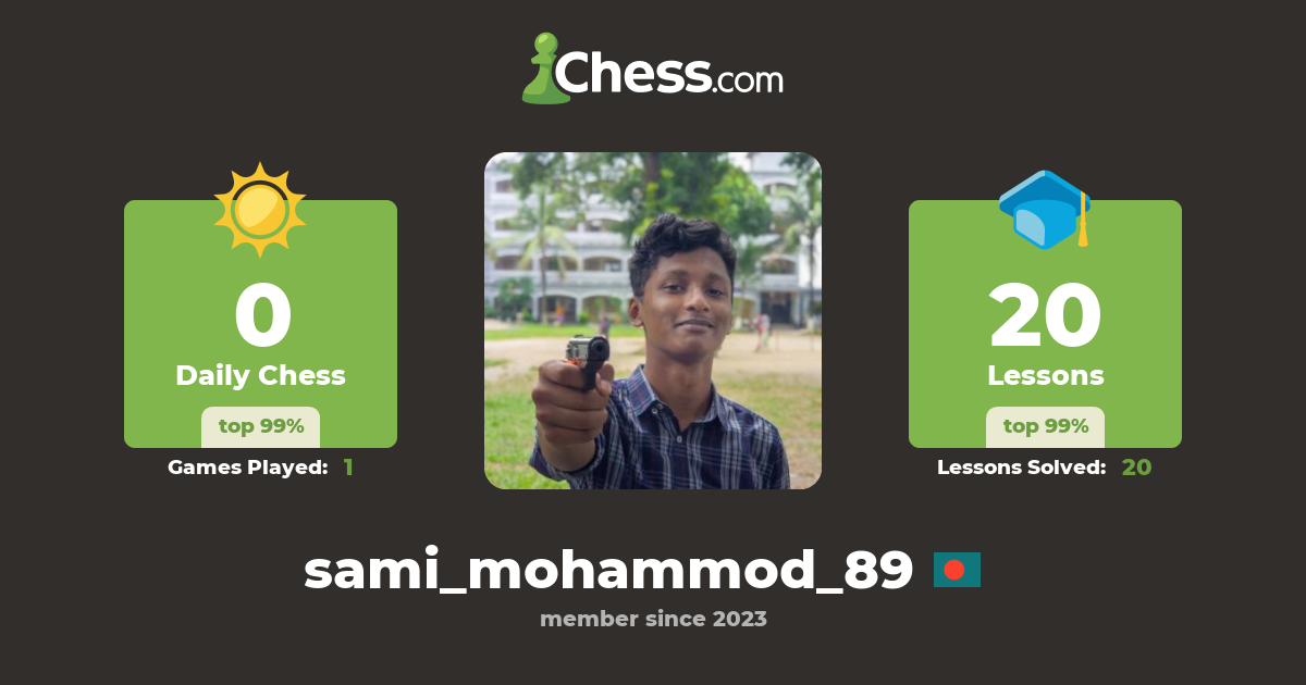 sami_mohammod_89 - Chess Profile - Chess.com