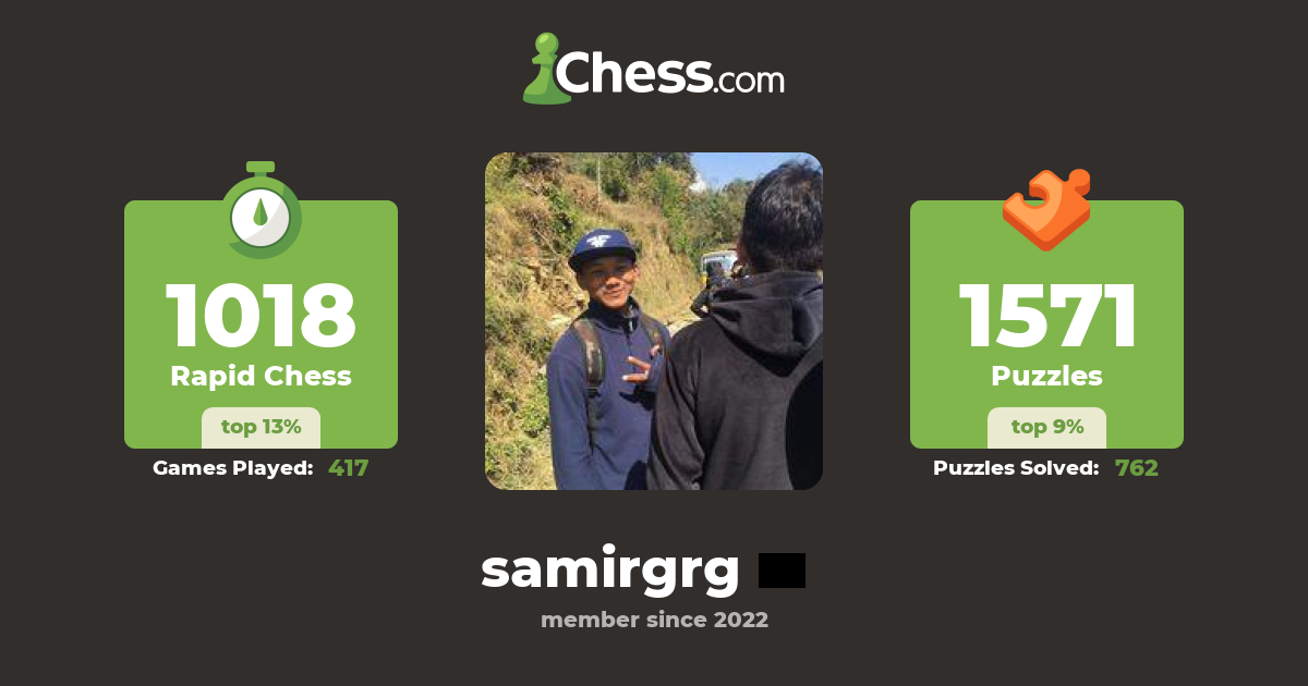 Samir Gurung (samirgrg) - Chess Profile - Chess.com
