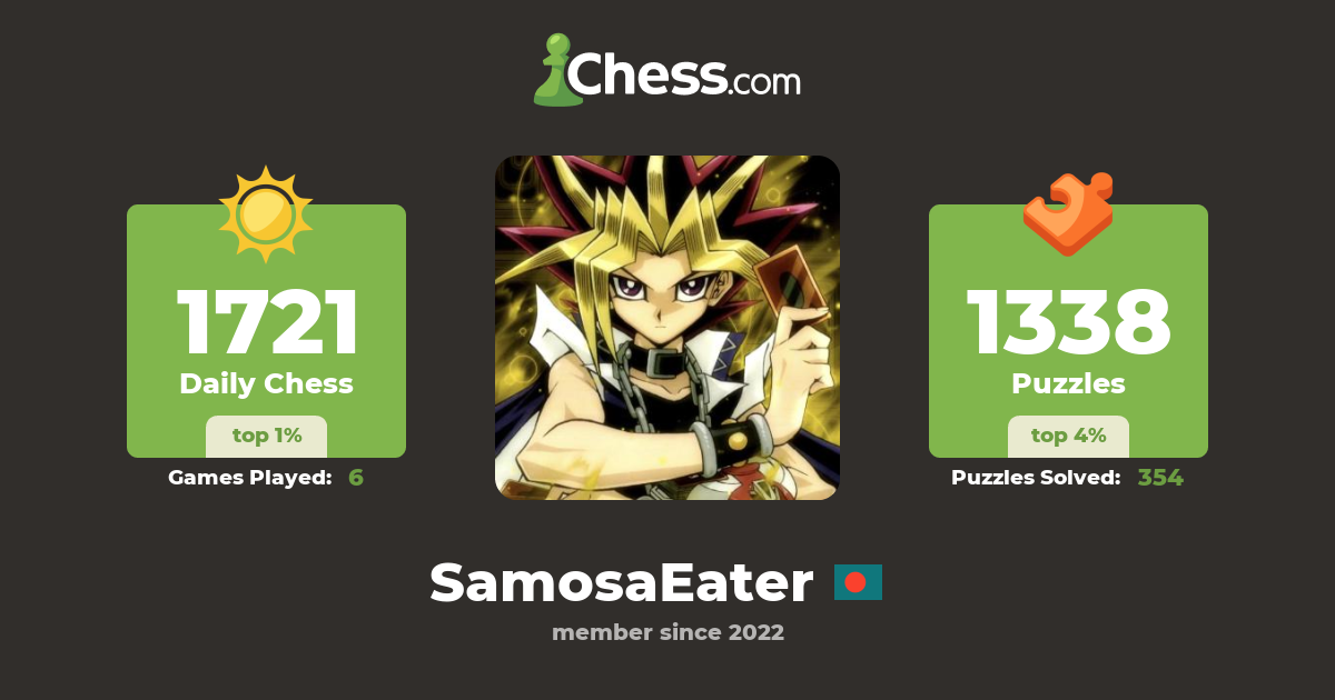 Eater Of samosas (SamosaEater) - Chess Profile - Chess.com