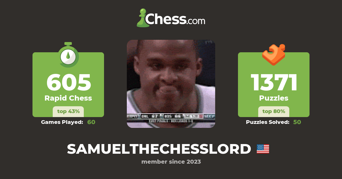 SAMUEL COLES (SAMUELTHECHESSLORD) - Chess Profile - Chess.com