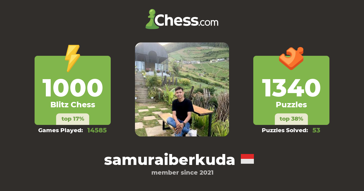 Samurai (samuraiberkuda) - Chess Profile - Chess.com
