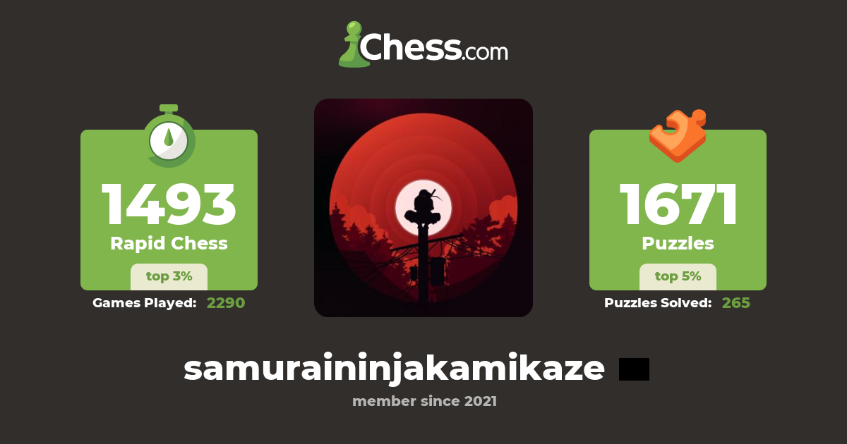 Ninja Samurai (samuraininjakamikaze) - Chess Profile - Chess.com