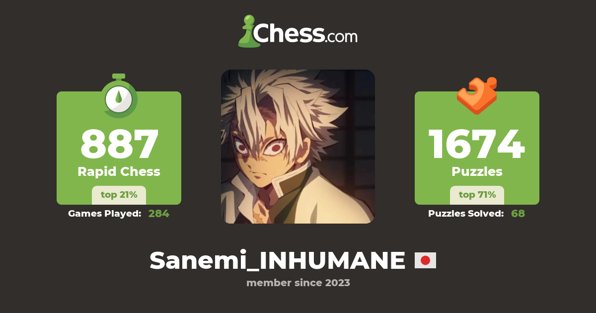 Sanemi_INHUMANE - Chess Profile - Chess.com