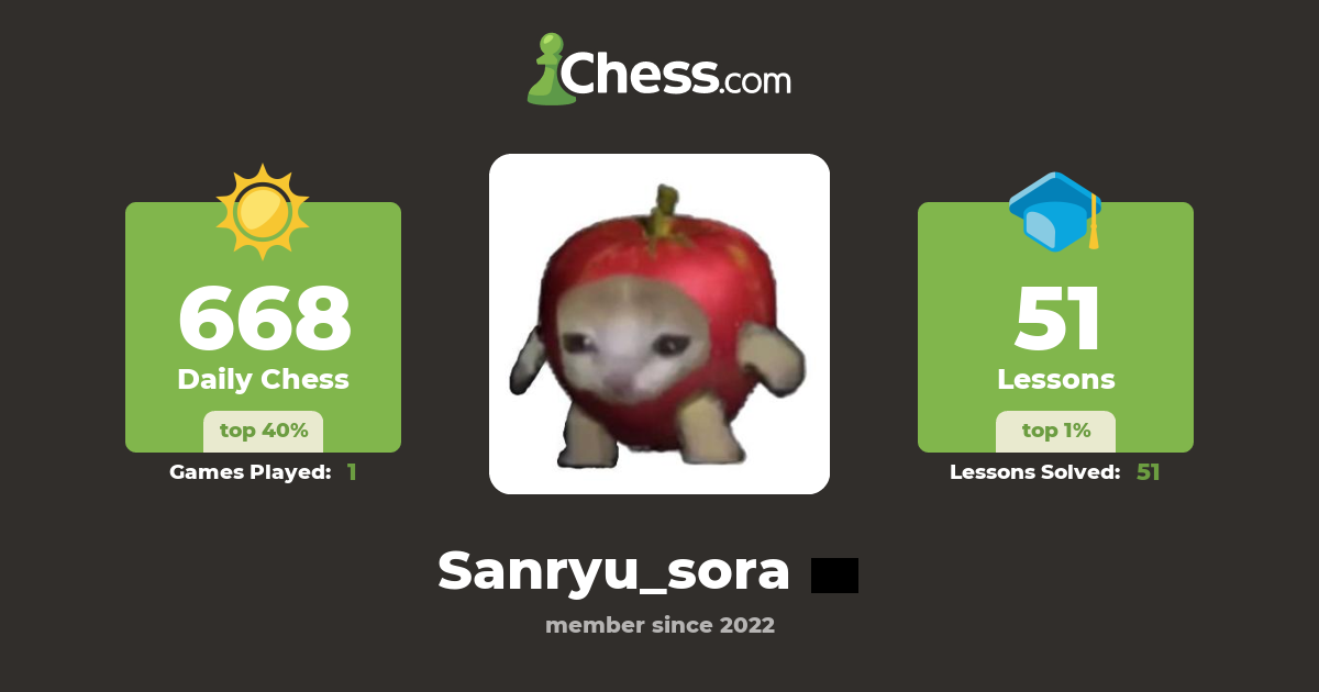 Sanryu_sora - Chess Profile - Chess.com
