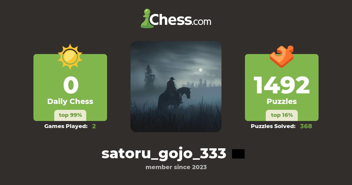 satoru_gojo_333 - Chess Profile - Chess.com