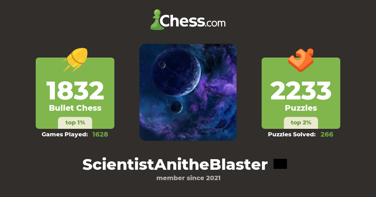 ScientistAnitheBlaster - Chess Profile - Chess.com