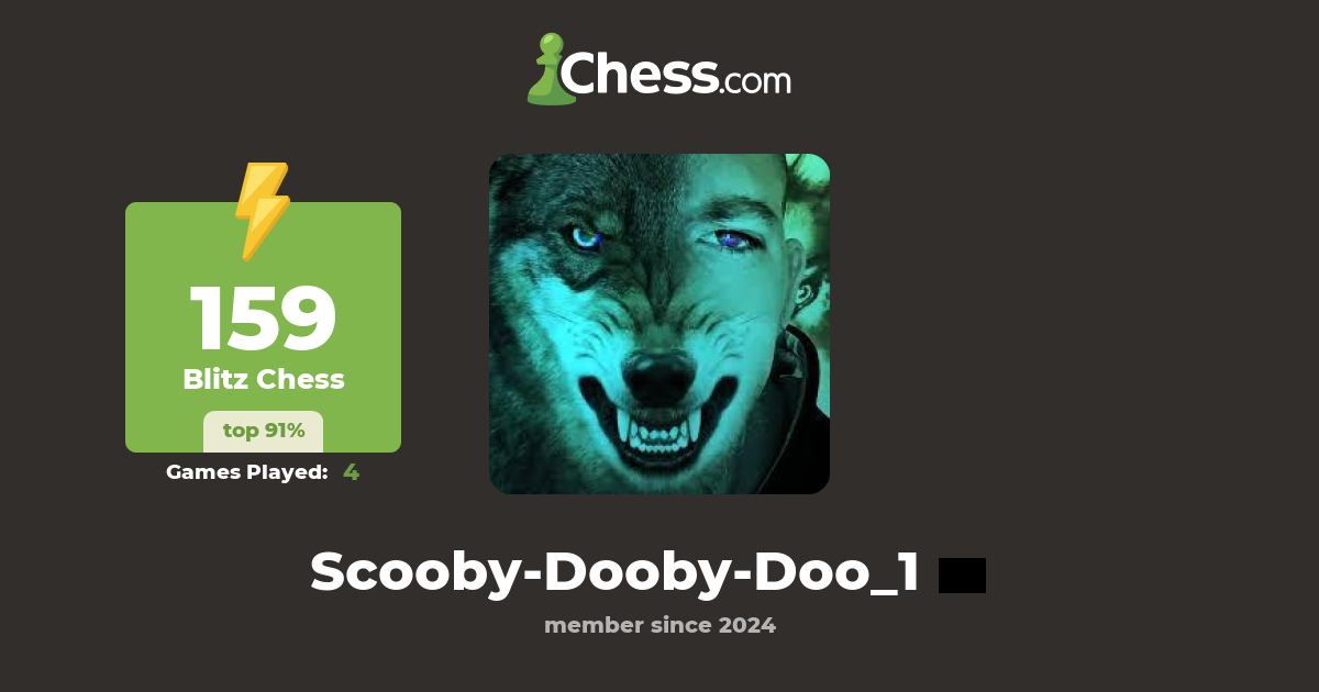 YYUU Rrtt (Scooby-Dooby-Doo_1) - Chess Profile - Chess.com
