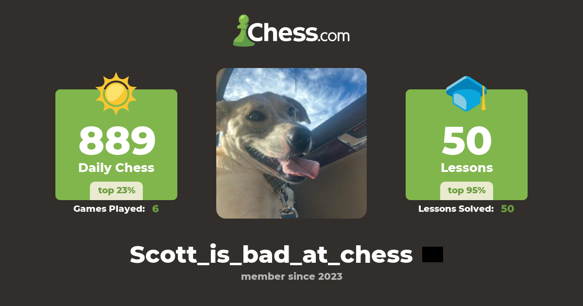 Branden Large (Scott_is_bad_at_chess) - Chess Profile - Chess.com