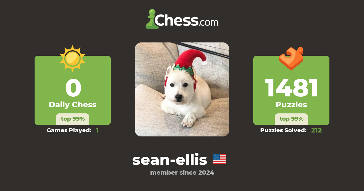 Sean Ellis (sean-ellis) - Chess Profile - Chess.com