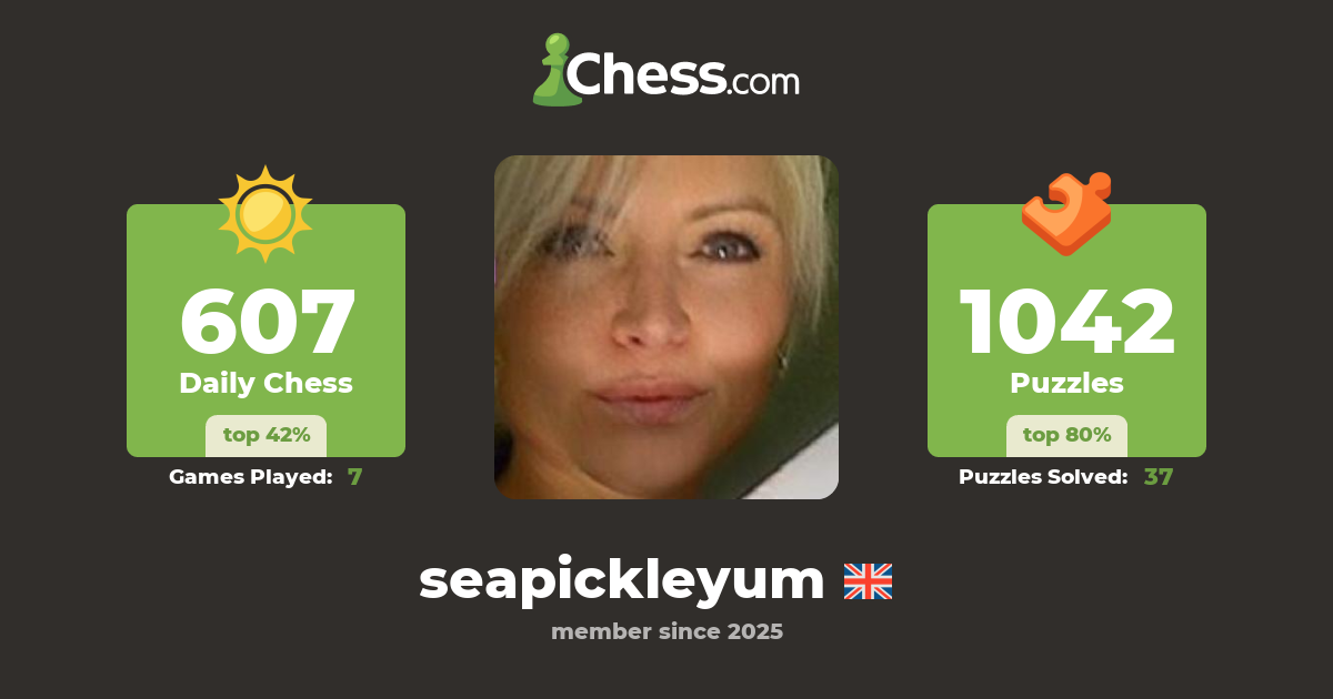 seapickleyum - Chess Profile - Chess.com