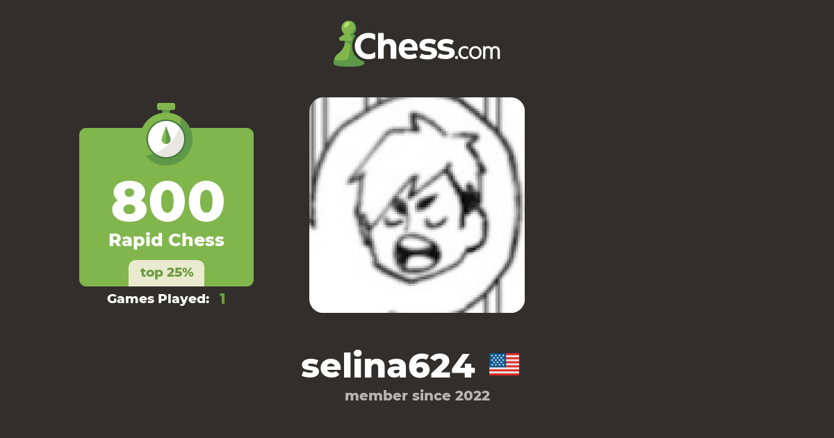 Selina Cheng (selina624) - Chess Profile - Chess.com