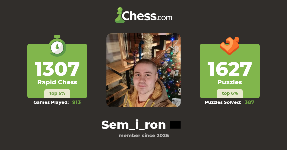 Семён Рочев (Sem_i_ron) - Chess Profile - Chess.com