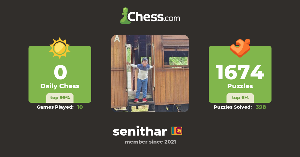 Senitha Liyanage (senithar) - Chess Profile - Chess.com