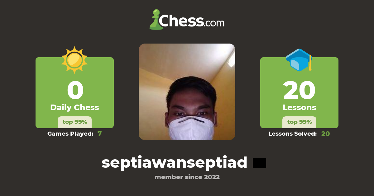 Septiawan Septiad (septiawanseptiad) - Chess Profile - Chess.com
