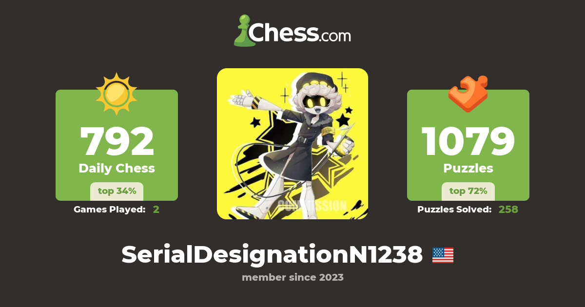 SPACESHIP PILOT (SerialDesignationN1238) - Chess Profile - Chess.com