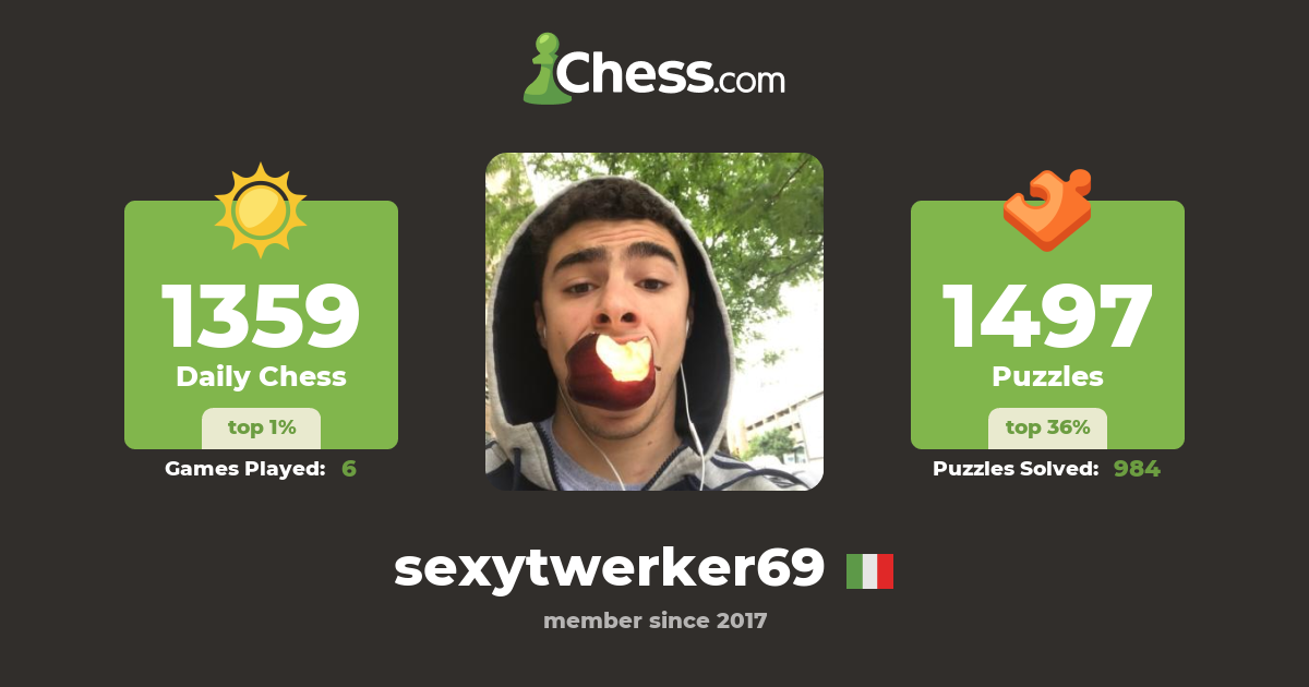 sexytwerker69 - Chess Profile - Chess.com
