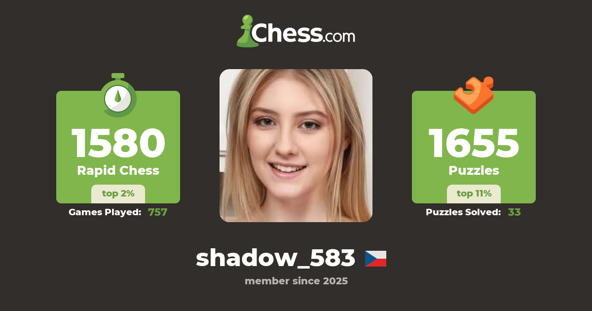 ajwnau sbsh (shadow_583) - Chess Profile - Chess.com