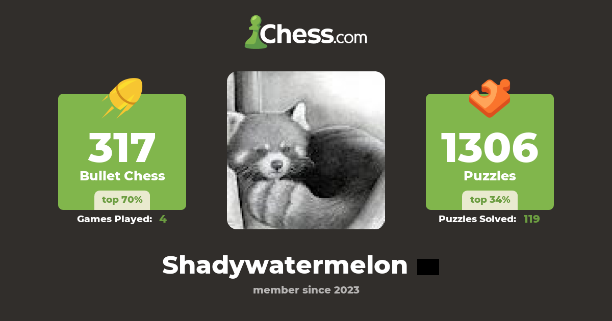 The Gray Panda (Shadywatermelon) - Chess Profile - Chess.com