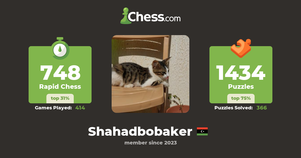 🐈‍⬛ (Shahadbobaker) - Chess Profile - Chess.com