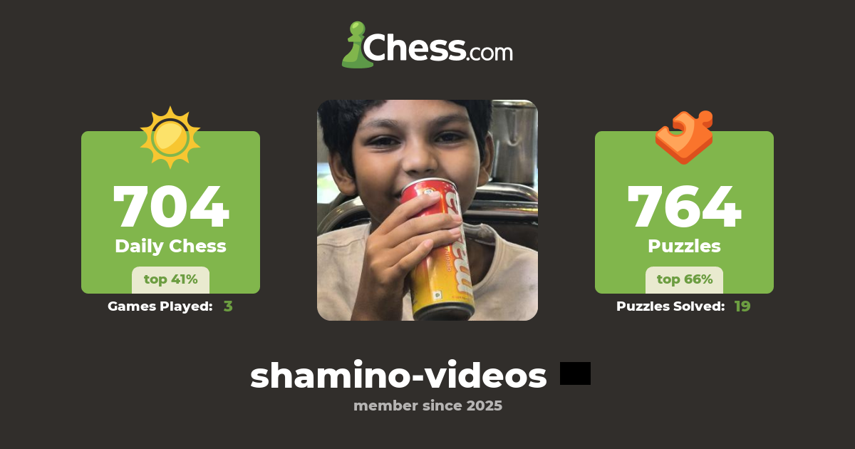 shamino-videos - Chess Profile - Chess.com