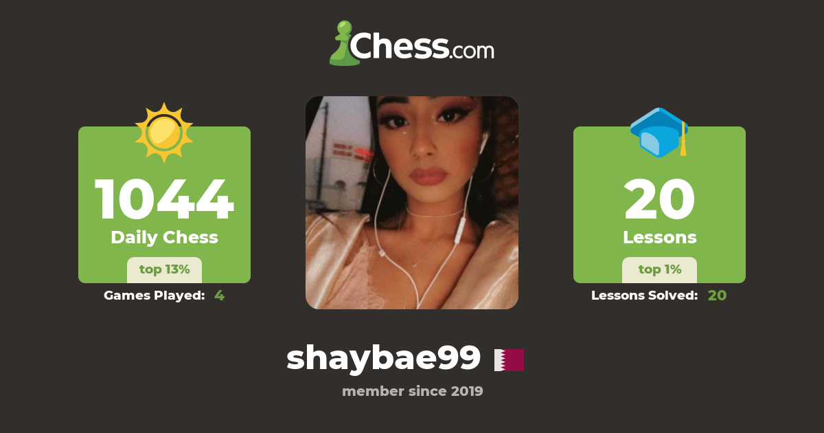 shaybae99 - Chess Profile - Chess.com
