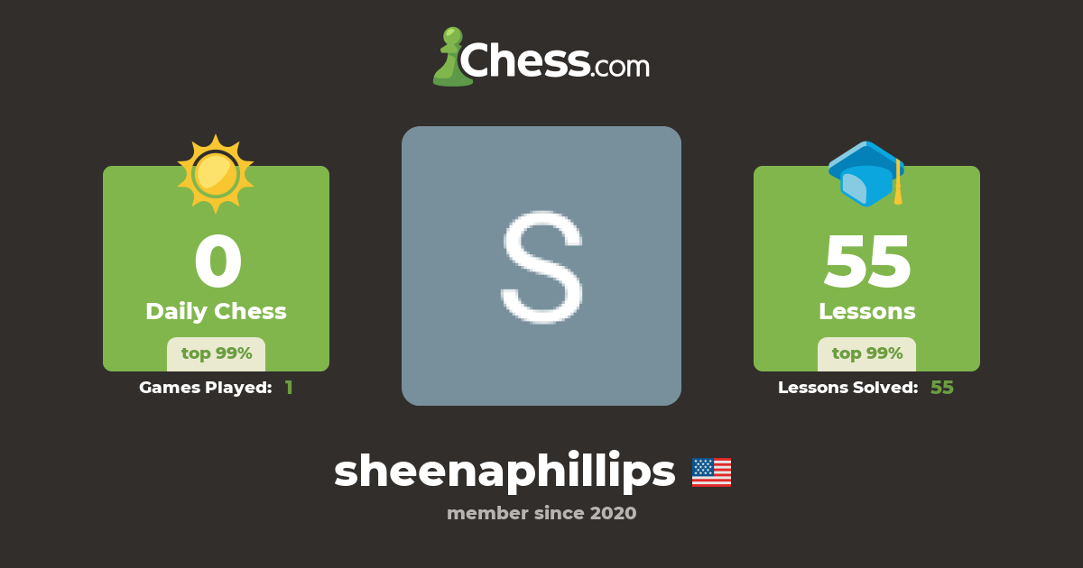 Sheena Phillips (sheenaphillips) - Chess Profile - Chess.com