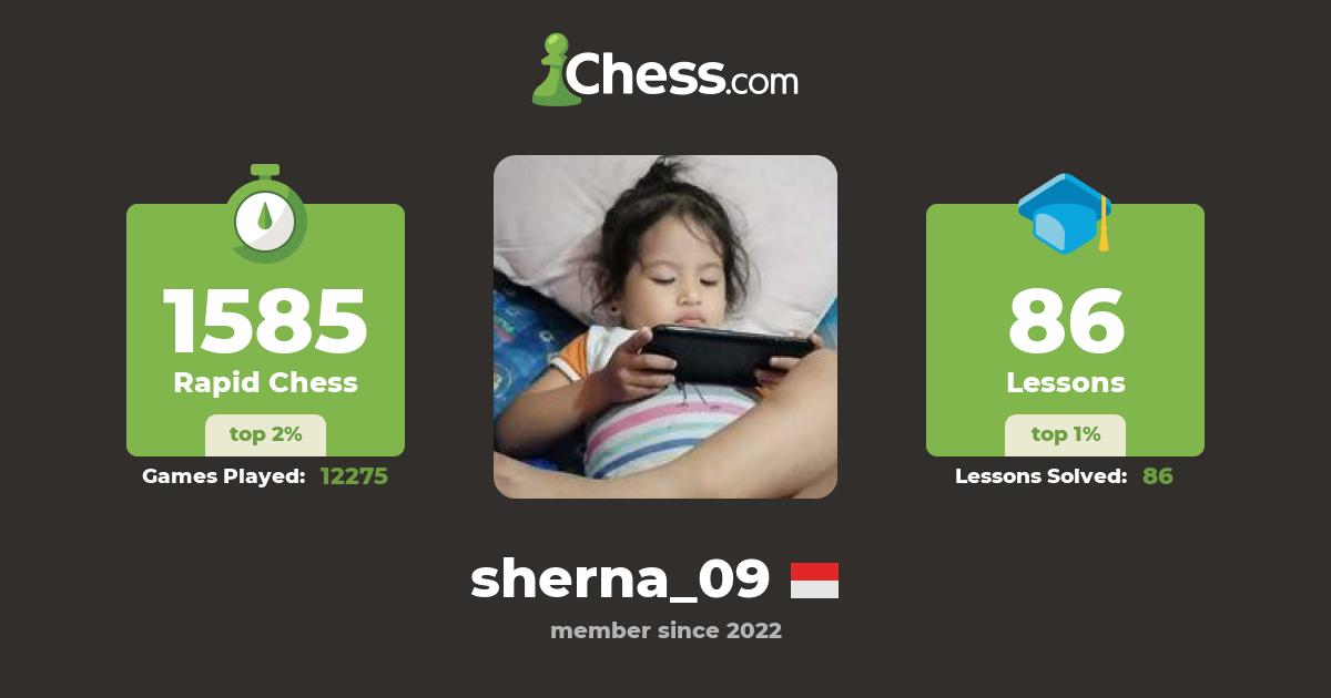 sherna_09 - Chess Profile - Chess.com