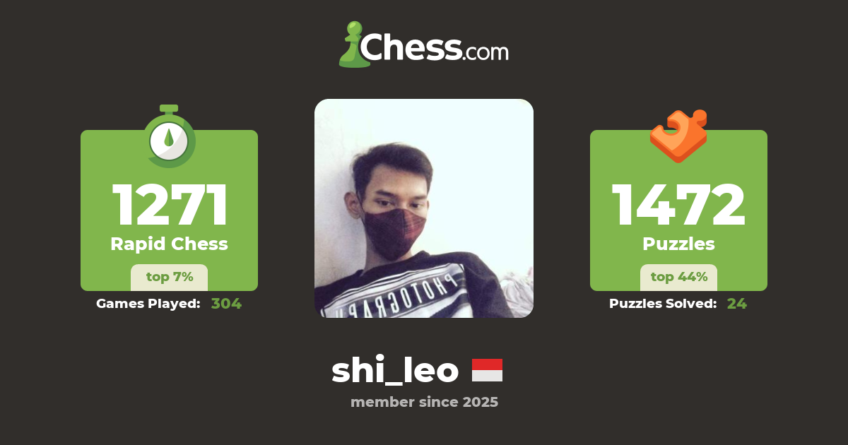R Shileo (shi_leo) - Chess Profile - Chess.com