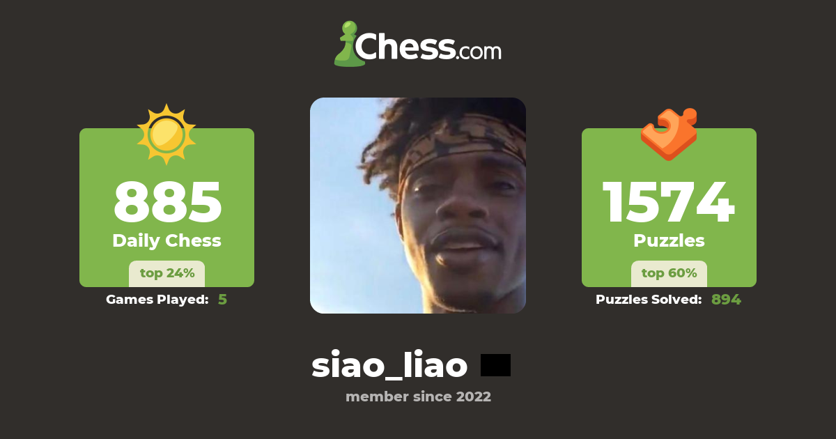 siao_liao - Chess Profile - Chess.com