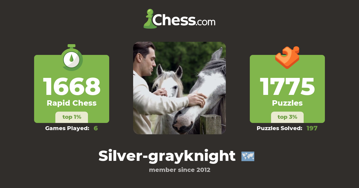 Robert (Silver-grayknight) - Chess Profile - Chess.com