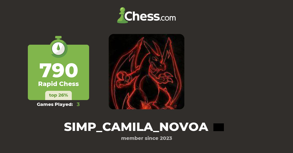 Dylan Paredes (SIMP_CAMILA_NOVOA) - Chess Profile - Chess.com
