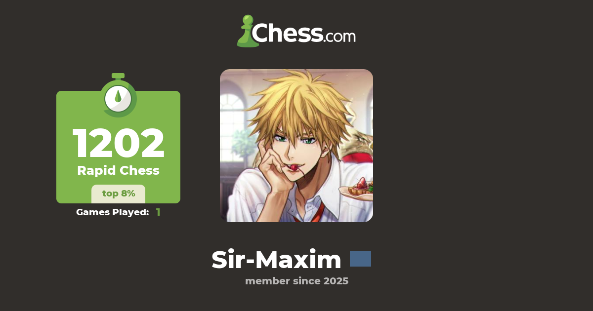 Sir-Maxim - Chess Profile - Chess.com