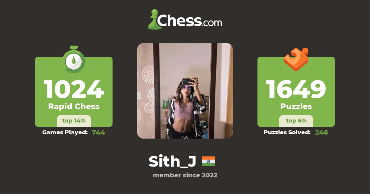 J (Sith_J) - Chess Profile - Chess.com