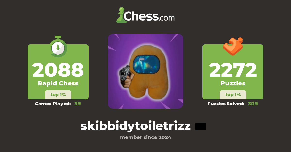 Skibbidy Rizzler (skibbidytoiletrizz) - Chess Profile - Chess.com